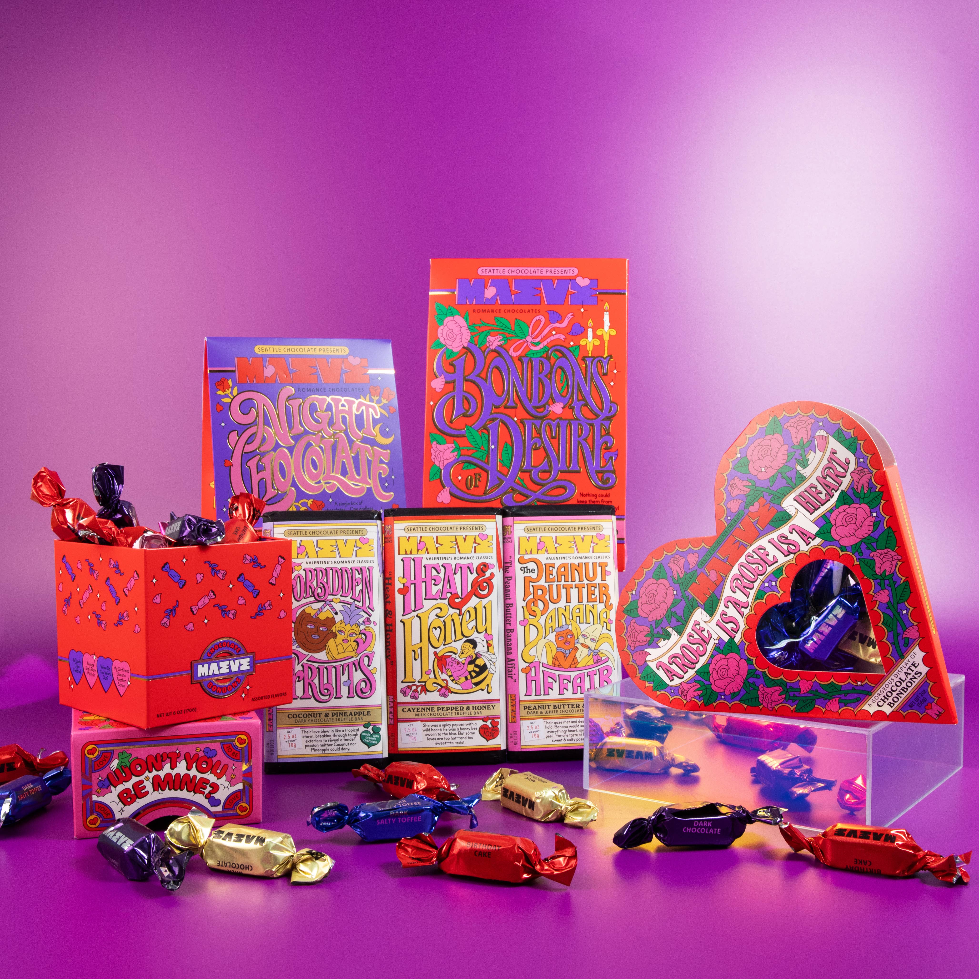 Seattle Chocolate Presents Maeve - NEW! Valentine's - Forbidden Fruits ...
